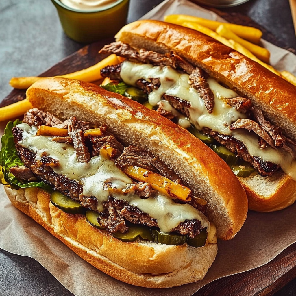 Amazing Easy Philly Cheese Steak Sandwich Recipe Delight