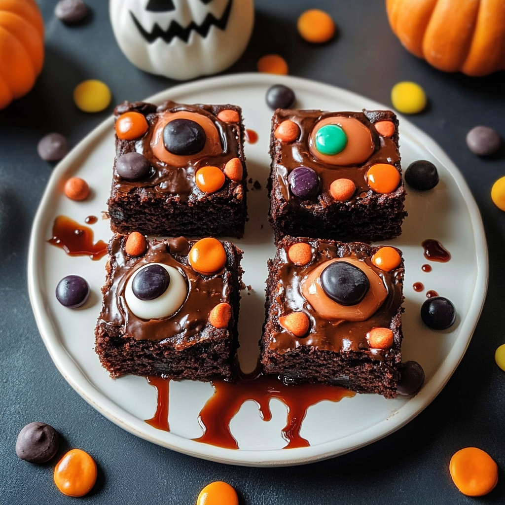 Amazing Halloween Brownies Ideas for Delicious Spooky Treats