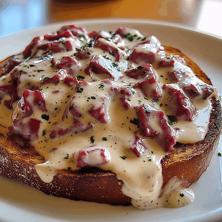 Amazing Chipped Beef on Toast for a Delicious Comfort Meal