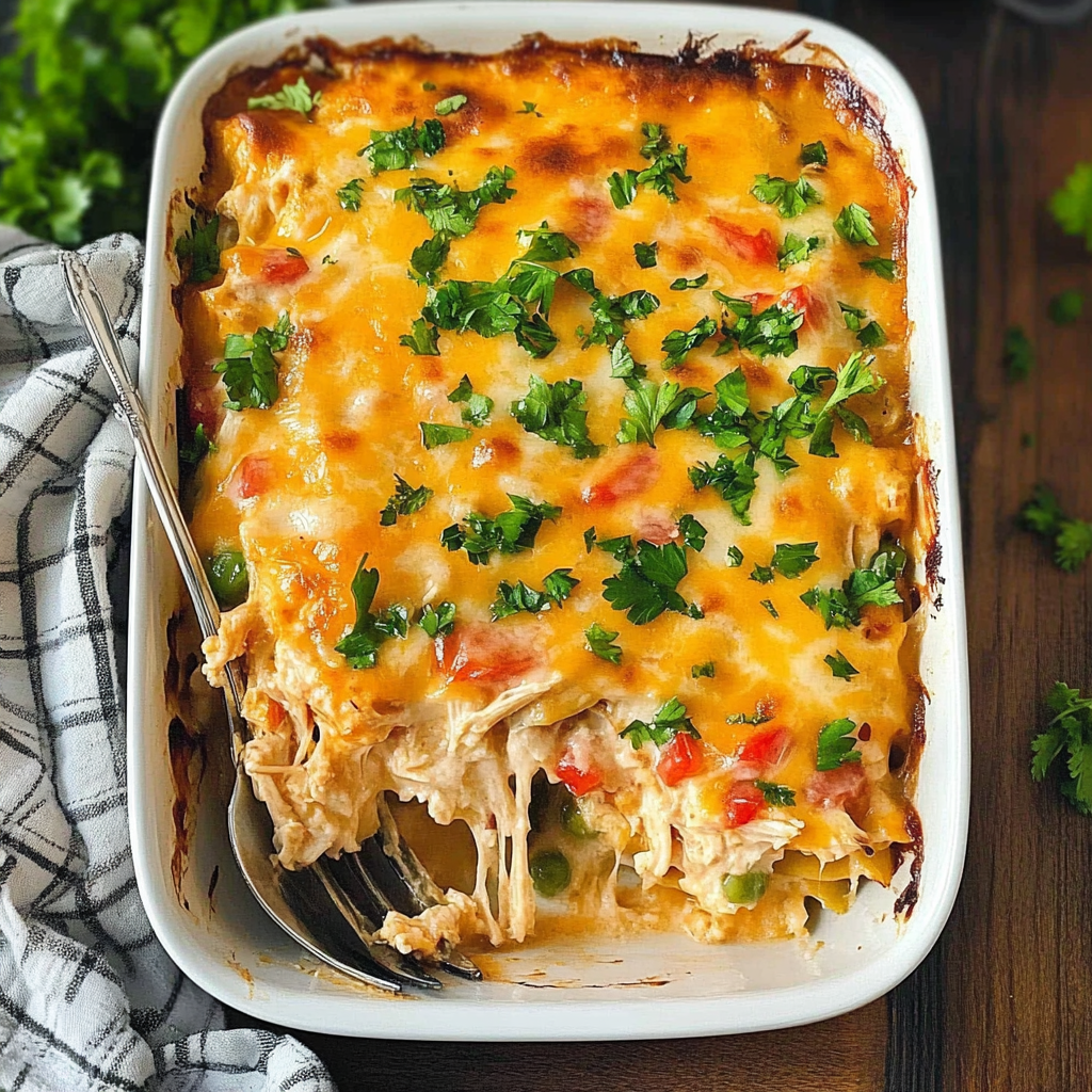 Delicious King Ranch Chicken Casserole for Amazing Comfort