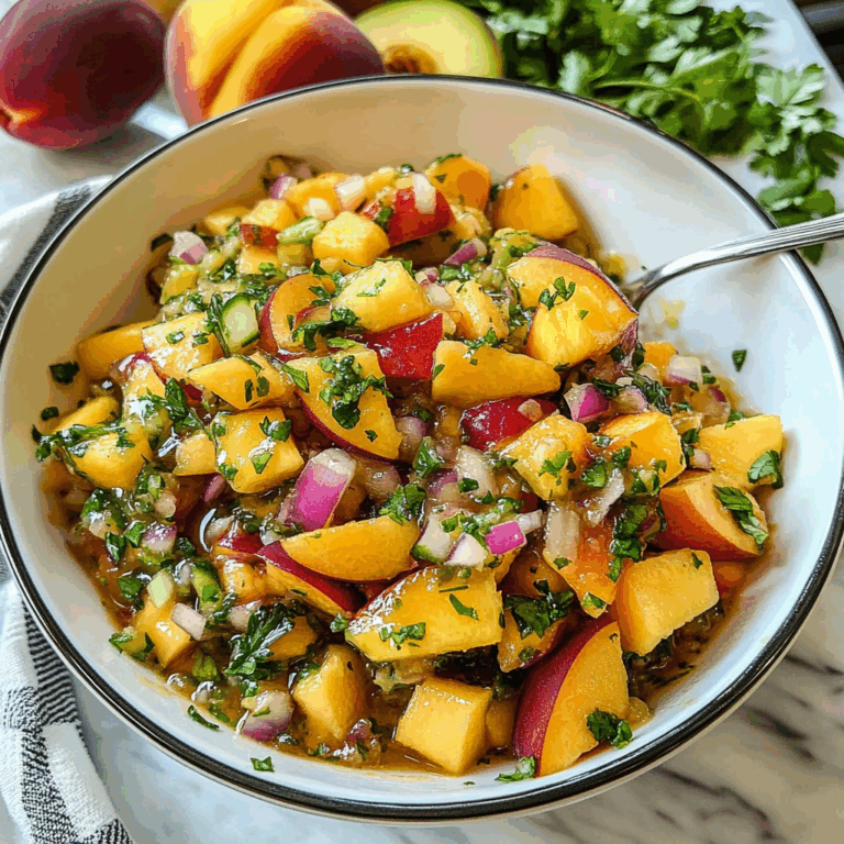 Amazing Peach Salsa Recipe for Delicious Summer Flavors