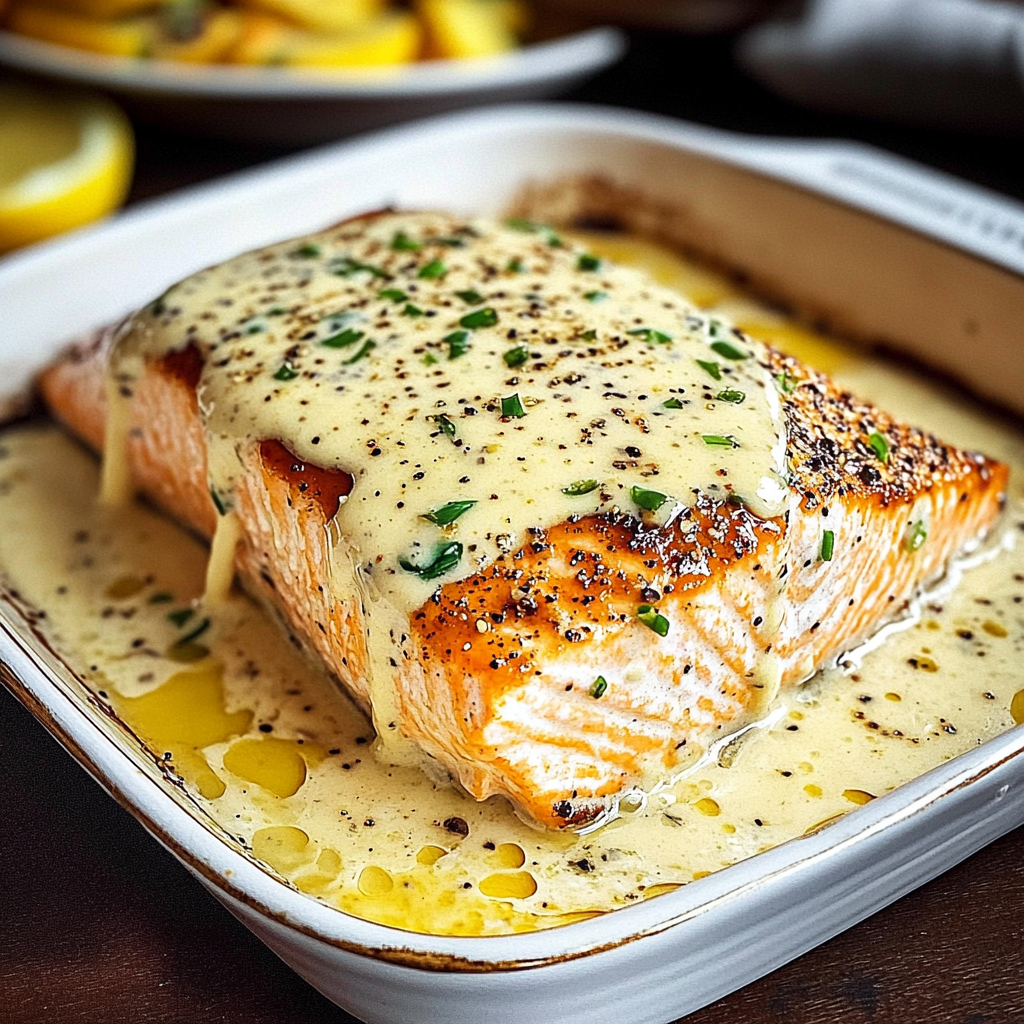 Baked Boursin Salmon – Creamy, Flavorful & Perfectly Baked One-Pan ...