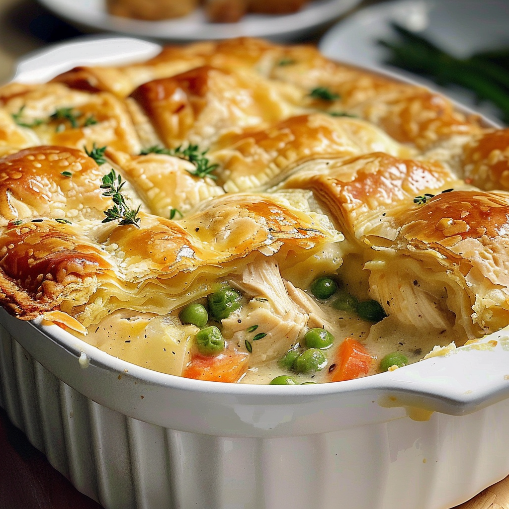 Easy Homemade Chicken Pot Pie Casserole Recipe - Incredible Comfort Food