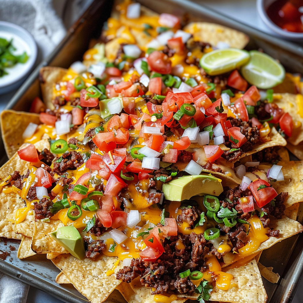Supreme Loaded Super Bowl Party Nachos for Incredible Flavor